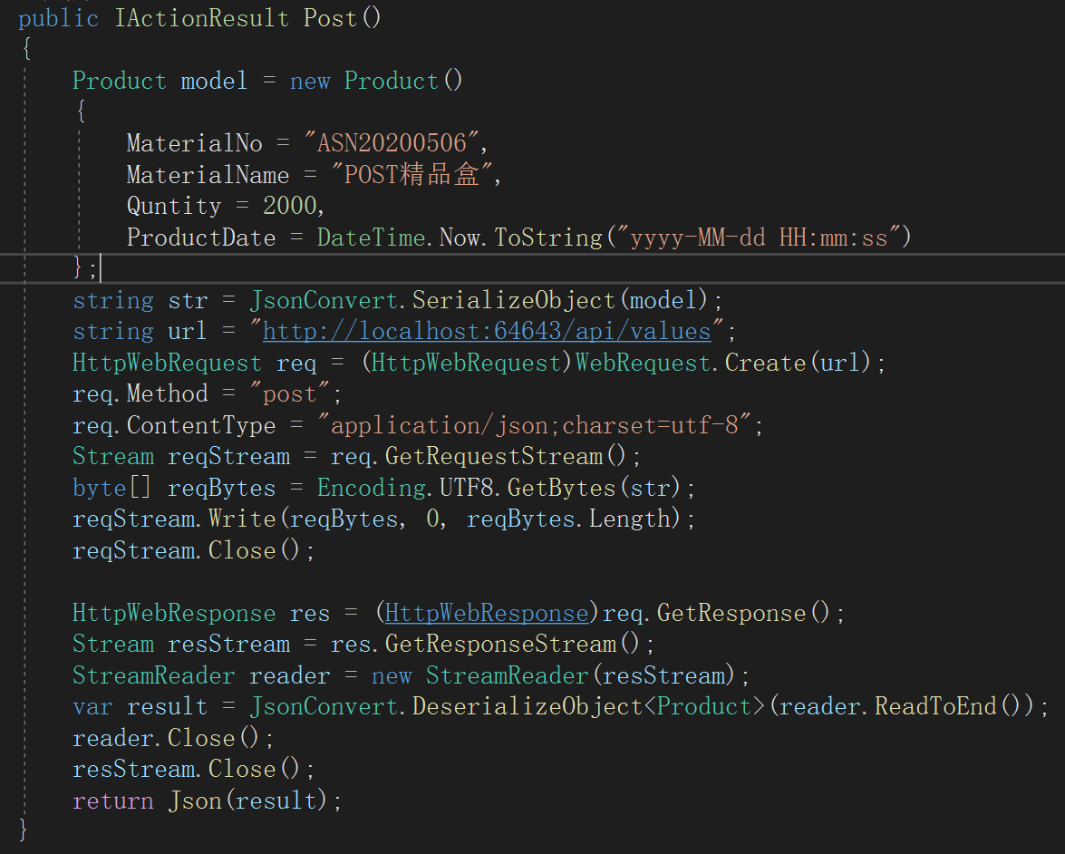 ASP.NET Core使用HttpWebRequest发送请求_net core webrequest-CSDN博客