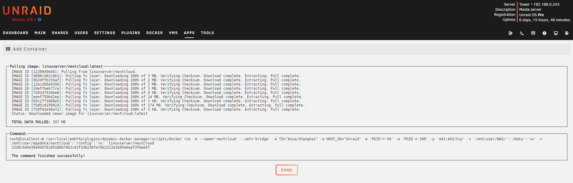 unraid 下 nextcloud 的偏保姆级搭建教程_unraid nextcloud-CSDN博客