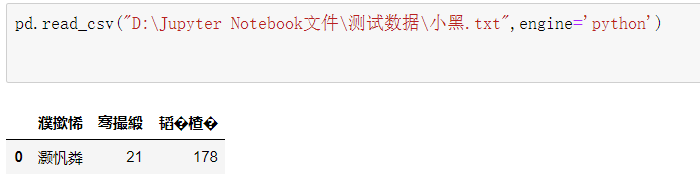 Jupyter Notebook读取csv文件失败jupyter为什么读不出中文命名的csv文件 Csdn博客