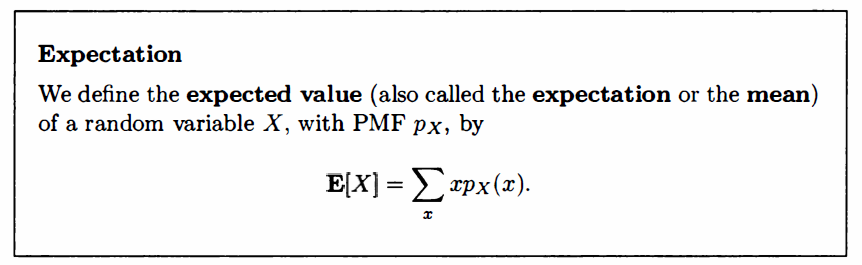 Chapter 2 (Discrete Random Variables): Expectation, Mean, and Variance ...