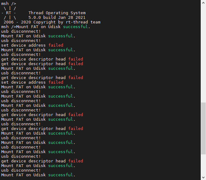 RT-Thread：U盘有时无法识别BUG修复_rtthread usbhost u盘接入没反应-CSDN博客