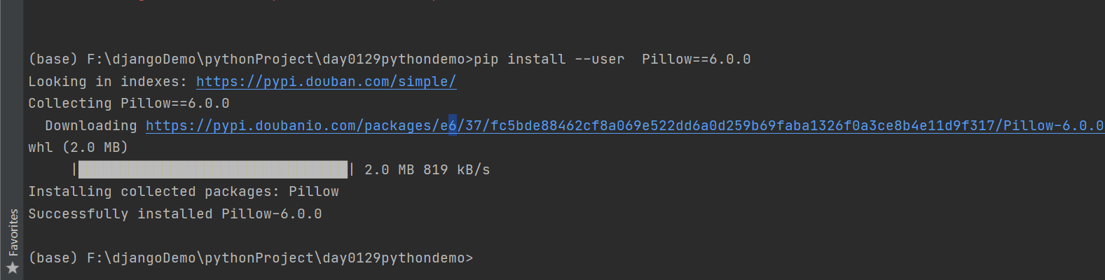 Consider using the `--user` option or check the permissions. - Programmer Sought