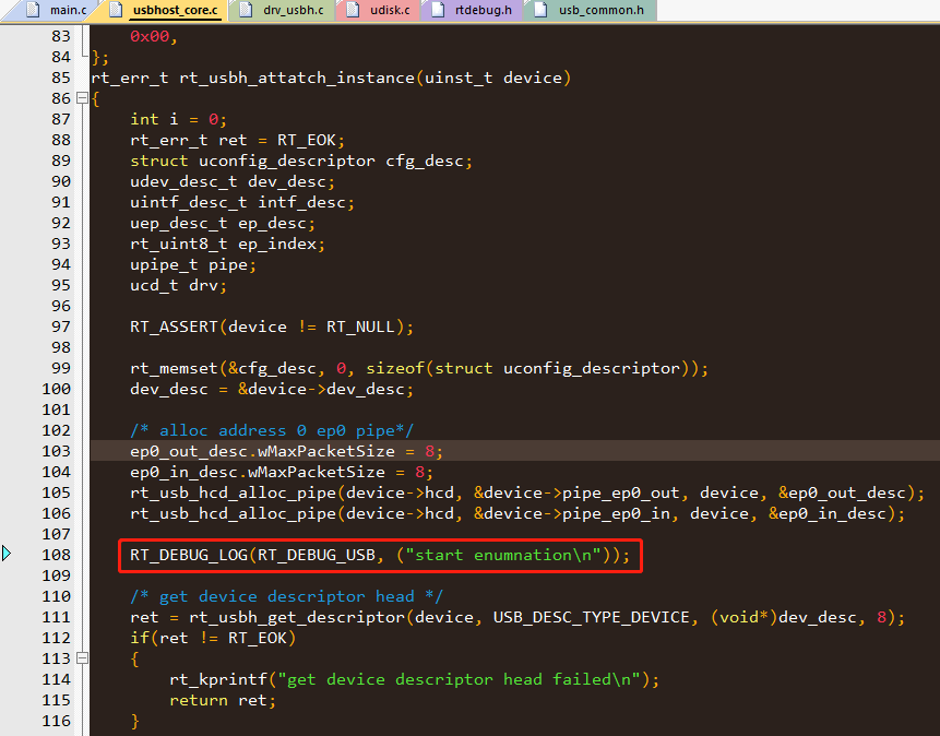 RT-Thread：U盘有时无法识别BUG修复_rtthread usbhost u盘接入没反应-CSDN博客