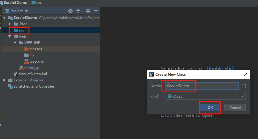 idea中使用Tomcat使用servlet（最详细）_idea搭建的tomcat使用servlent-CSDN博客