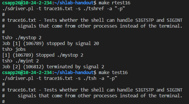CSAPP shelllab实验_csapp:shelllab实验-CSDN博客