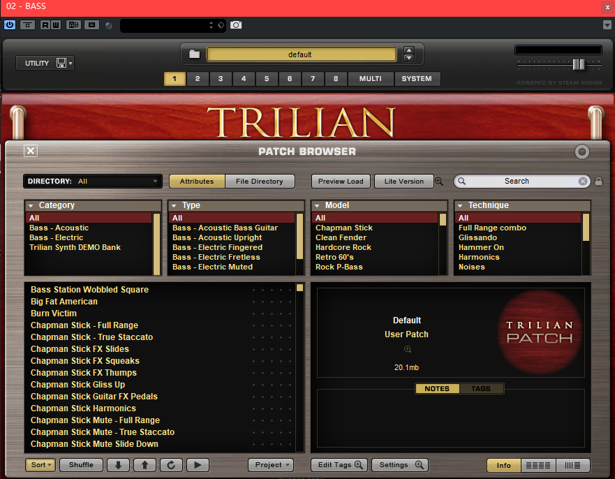 音源分享：Spectrasonics Trilian贝司 优化整合版下载_trilian音源下载-CSDN博客