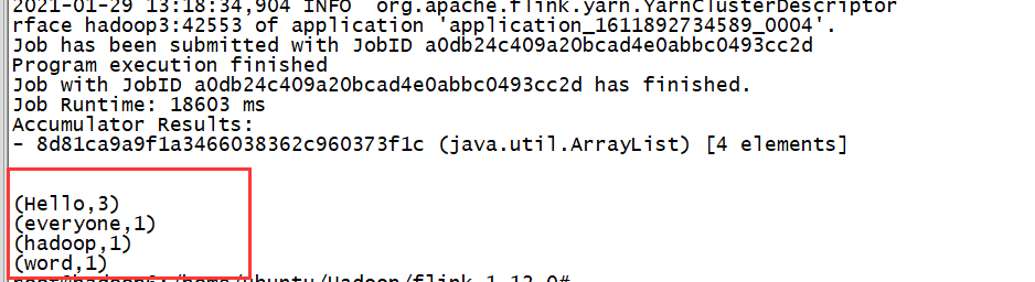 ubuntu部署flink集群 ，运行wordcount 例子_flink运行自带的wordcount程序员-CSDN博客