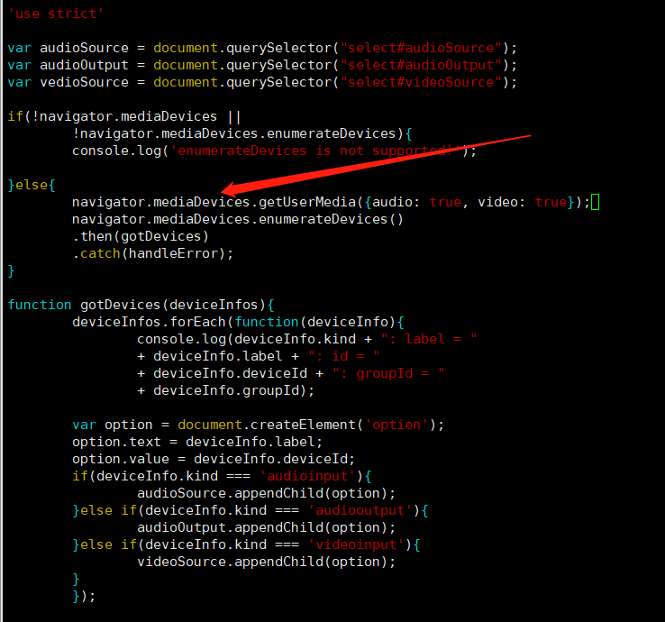 navigator.mediaDevices.enumerateDevices() 返回空label-CSDN博客