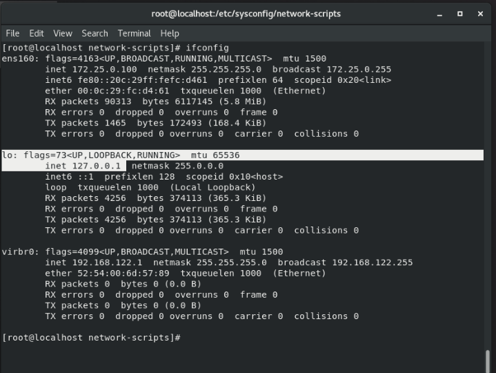 十一、Linux中网络环境的配置_ifcfg-ens160-CSDN博客