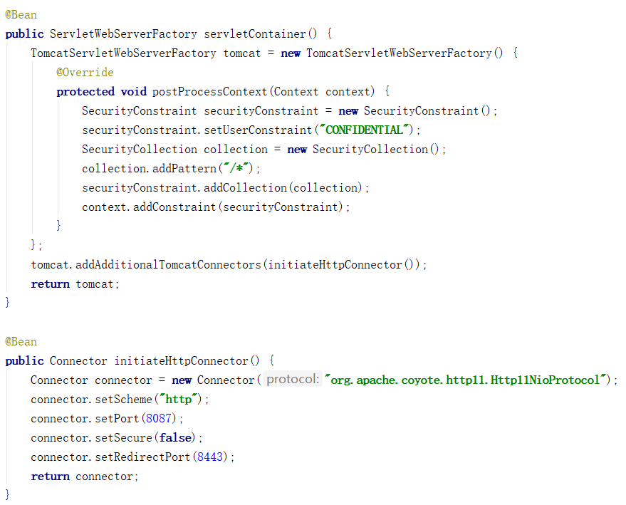 springboot项目升级为https协议，并且兼容http协议_pkcs12 springboot-CSDN博客