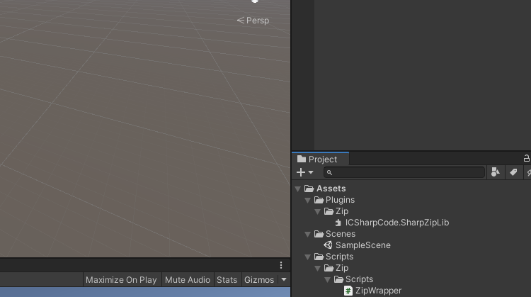 Unity 工具 之 （SharpZipLib） 实现带有中文文件Zip的压缩和解压（避免压缩中文内容乱码）_unity icsharpcode.sharpziplib-CSDN博客