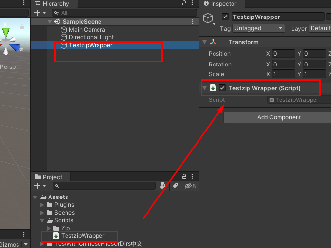 Unity 工具 之 （SharpZipLib） 实现带有中文文件Zip的压缩和解压（避免压缩中文内容乱码）_unity icsharpcode.sharpziplib-CSDN博客