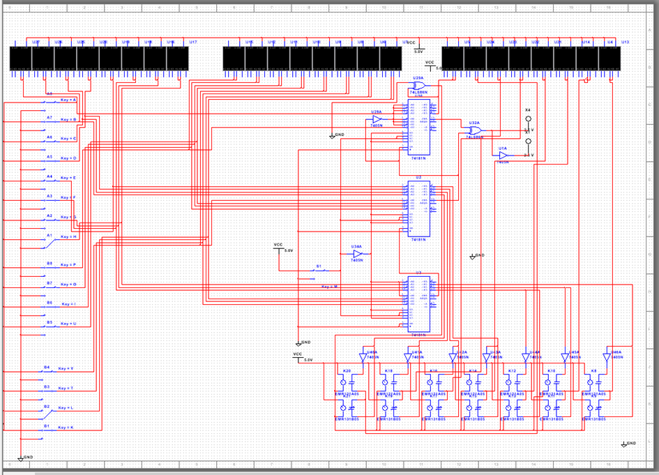 8位加减发器设计（74181）-CSDN博客