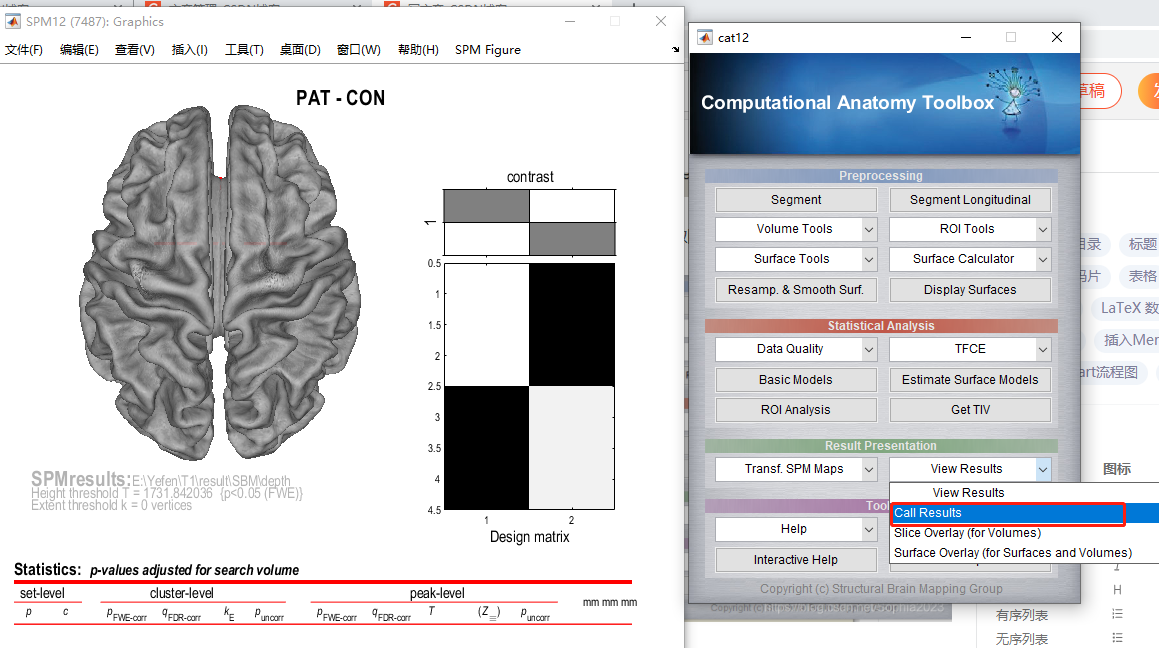 基于cat12搞定SBM的ROI的统计分析——vertex水平和ROI水平的双样本T检验-CSDN博客