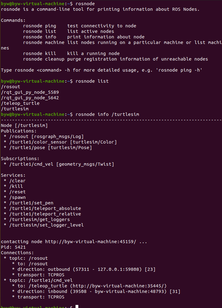 ROS命令行的基础使用_rosrun 循环运行-CSDN博客