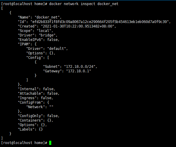 【Docker】容器指定ip启动_docker run --ip-CSDN博客