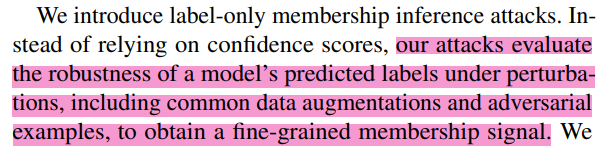 《Label-Only Membership Inference Attacks》论文阅读笔记-CSDN博客