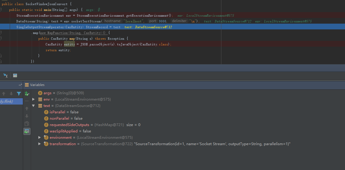 数据清洗（一）flink算子从socket读取json文本并进行数据处理_flink有没有处理json数据的算子-CSDN博客