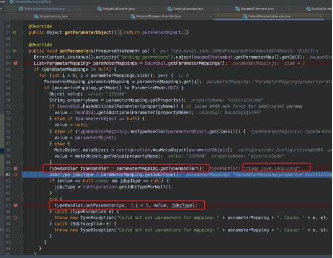 关于mybatis 的parameterType问题分析_org.apache.ibatis.executor.parameter.defaultparame-CSDN博客