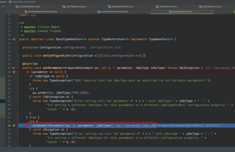 关于mybatis 的parameterType问题分析_org.apache.ibatis.executor.parameter.defaultparame-CSDN博客
