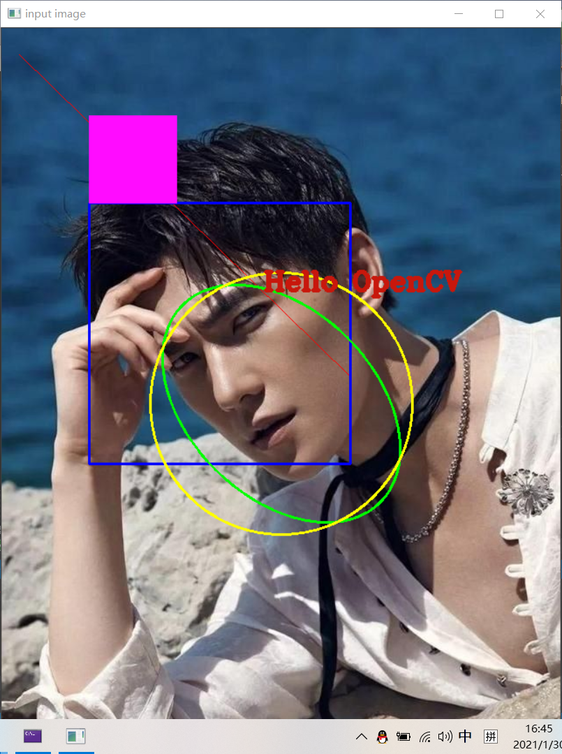 OpenCV(C++)---绘制形状与文字_cv::fillpoly-CSDN博客