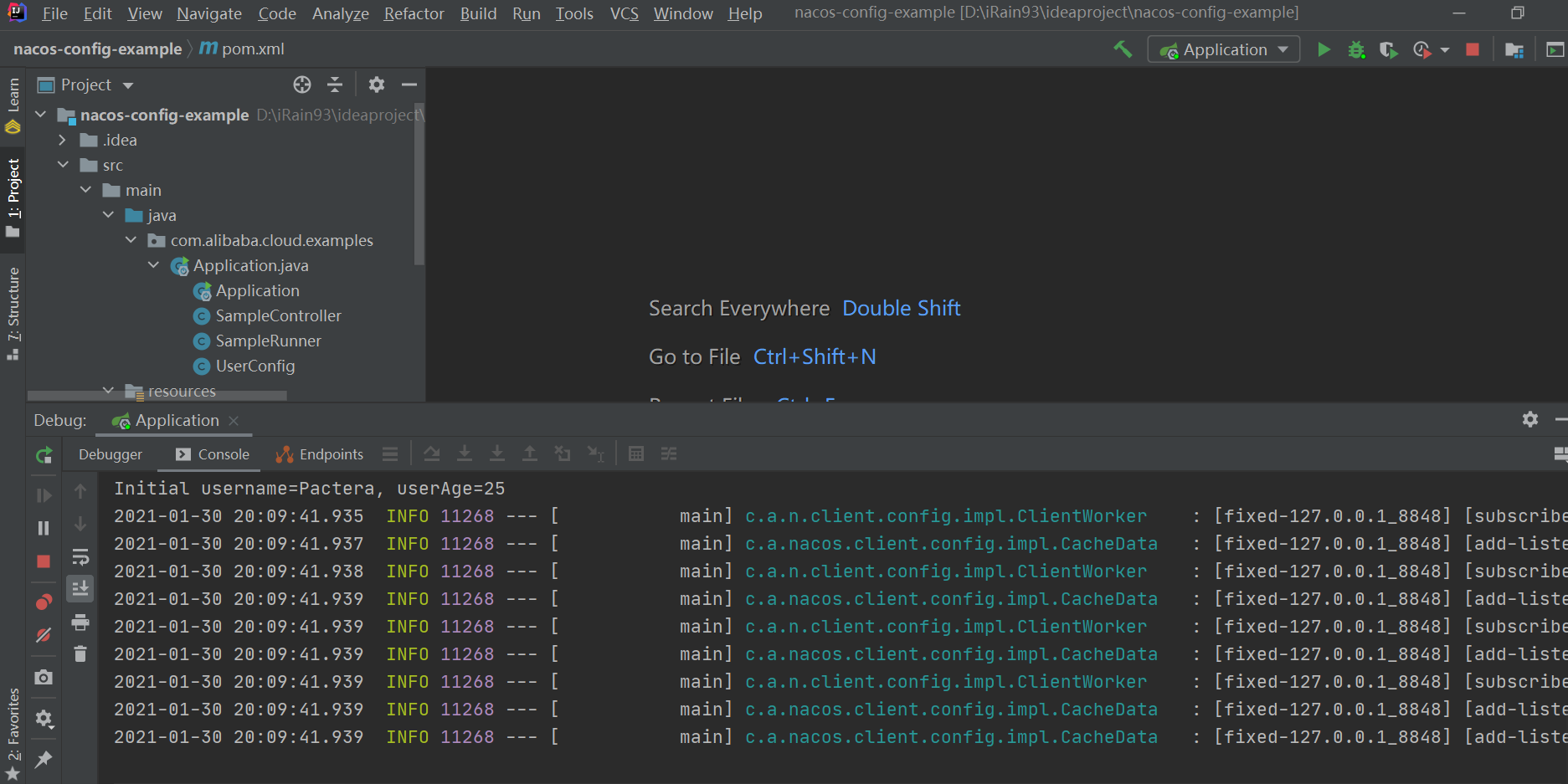 【Nacos】官网源码示例之nacos-config-example研究（一）-CSDN博客