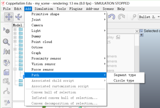 CoppeliaSim 地图绘制手册_coppeliasim怎么设置path-CSDN博客