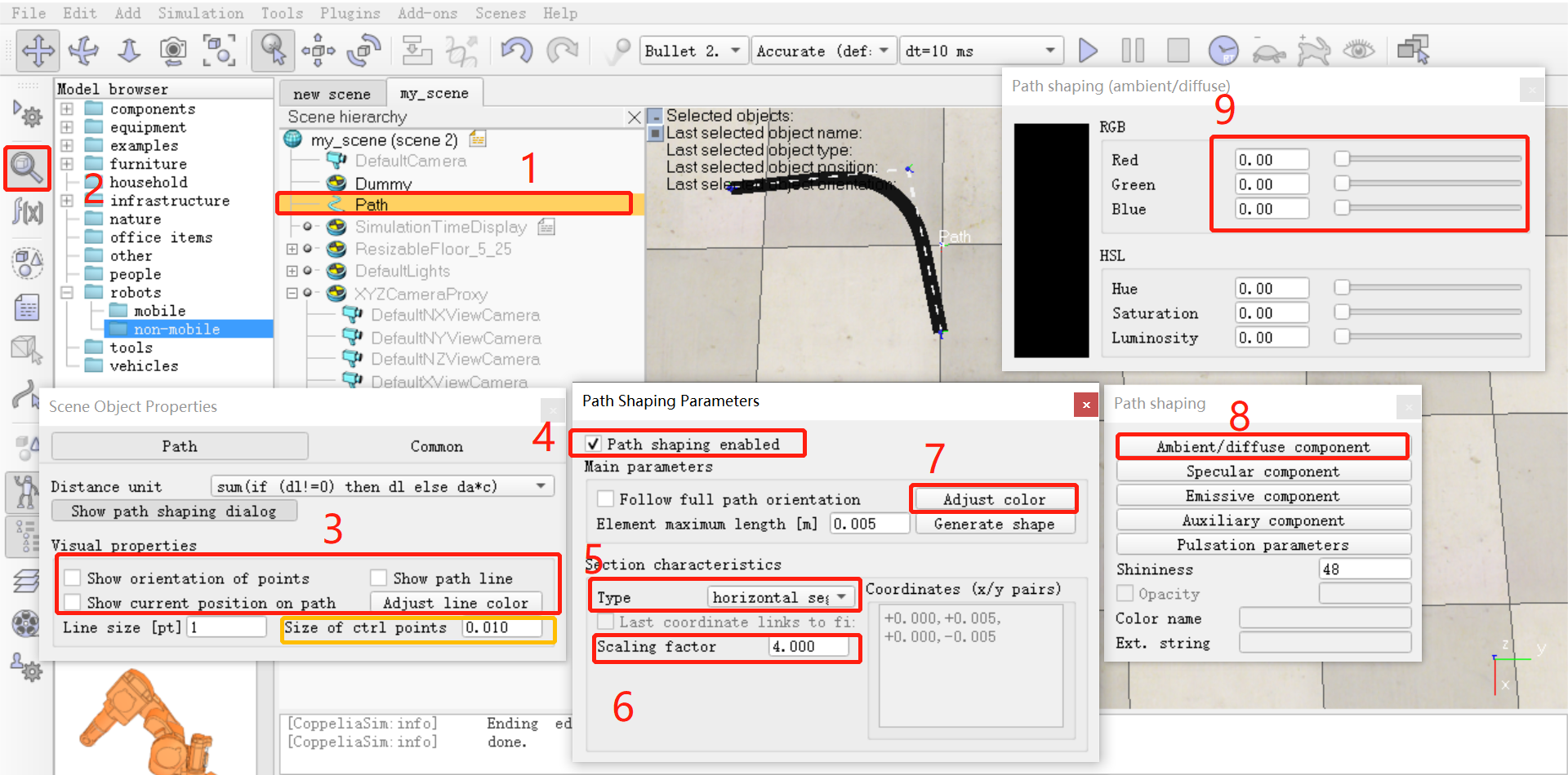 CoppeliaSim Edu（原V-rep）入门三实验指南 - 程序员大本营
