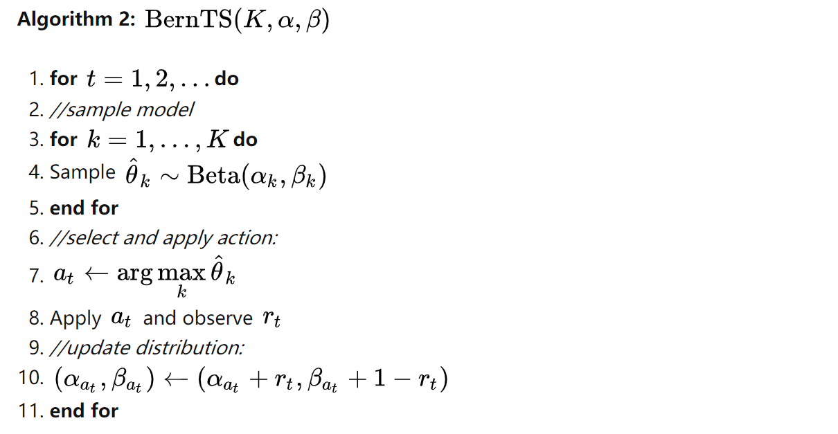 汤普森采样（Thompson sampling）-CSDN博客