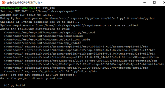 用乐鑫国内Gitee镜像搭建ESP32开发环境_esp32 怎么更新submodule-update.sh-CSDN博客