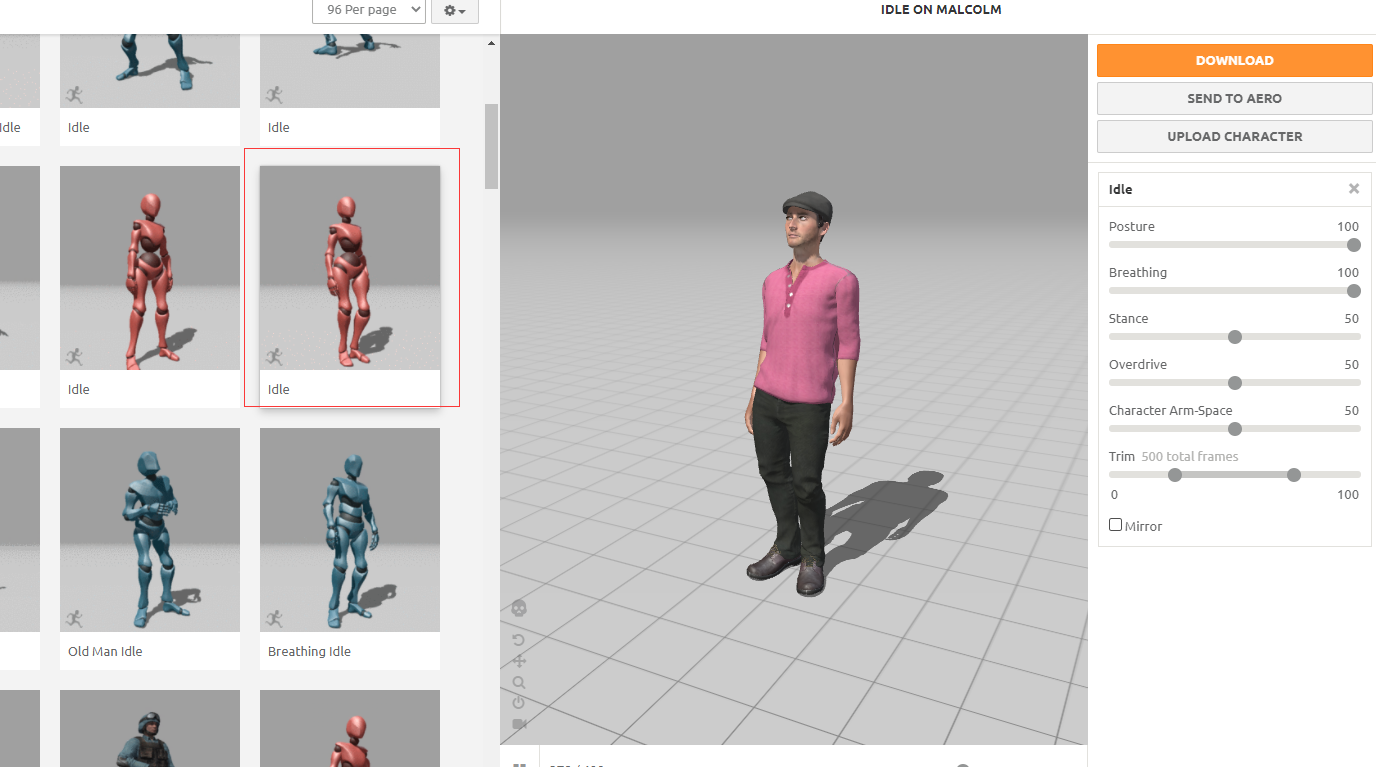 UE4使用MixAmo中的角色与动画-CSDN博客