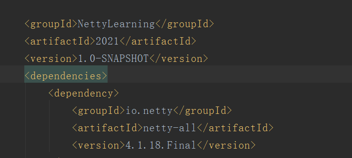Netty-通过Maven构建Netty项目-IDEA依赖导入_netty maven-CSDN博客