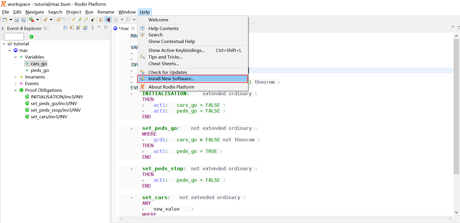 Event-B建模（二）——Rodin安装，插件安装_rodin安装插件失败-CSDN博客