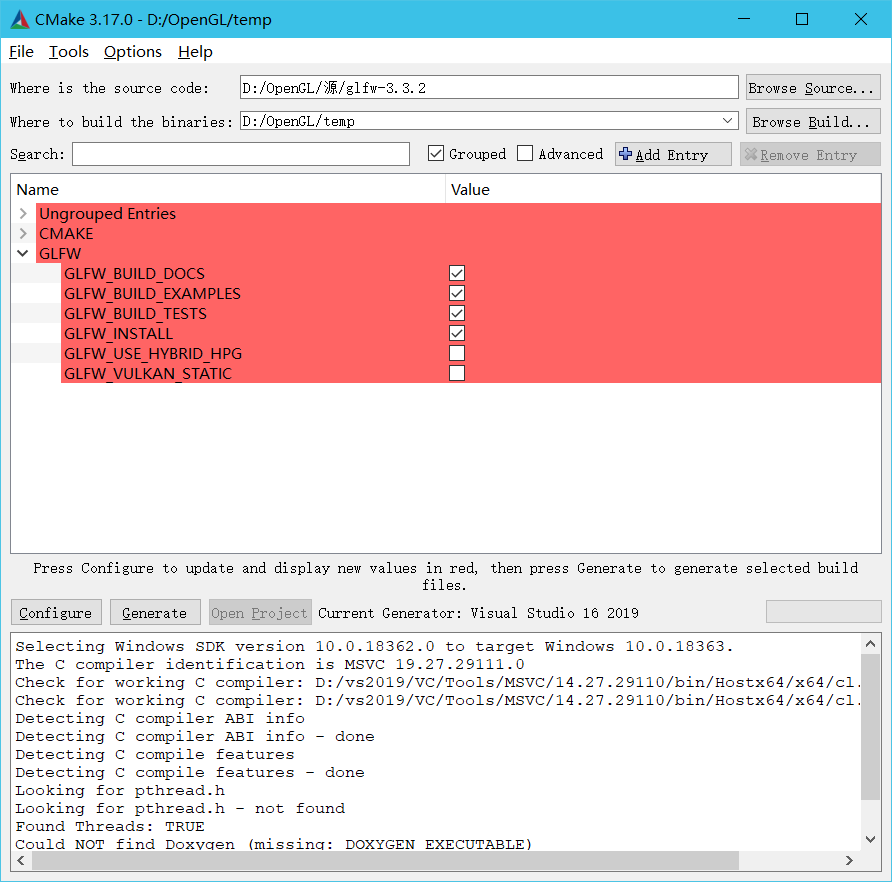 OpenGL / C++ 学习笔记（一） 搭设环境_c++ opengl-CSDN博客