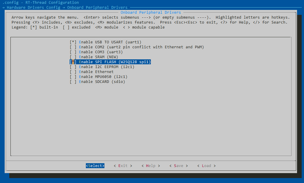 RT-Thread：W25Q128虚拟U盘并搭载文件系统_rtthread w25q128 usb同时挂载-CSDN博客
