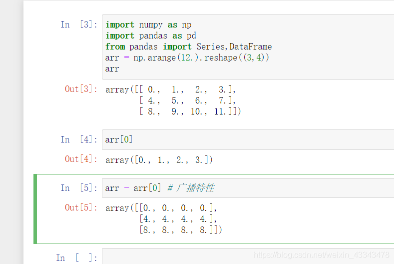 Python—pandas学习之【dataframe和series之间的操作】 Series和dataframe之间不能进行运算 Csdn博客