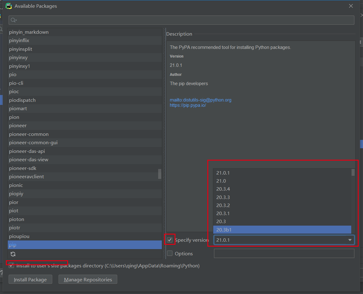 Pycharm（一）如何升降级pip_如何更新pycharm里的pip版本-CSDN博客