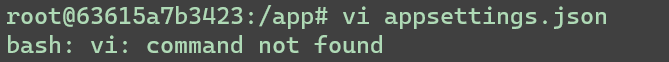 Docker:bash Vim Command Not Found Docker Bash Vim Command Not Found
