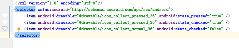 Android状态android:state_checked、android:state_focused、android:state_pressed、android:state ...
