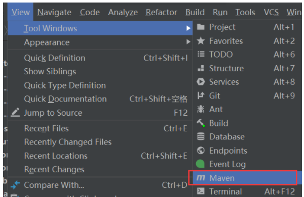 idea missing the right maven window - Programmer Sought