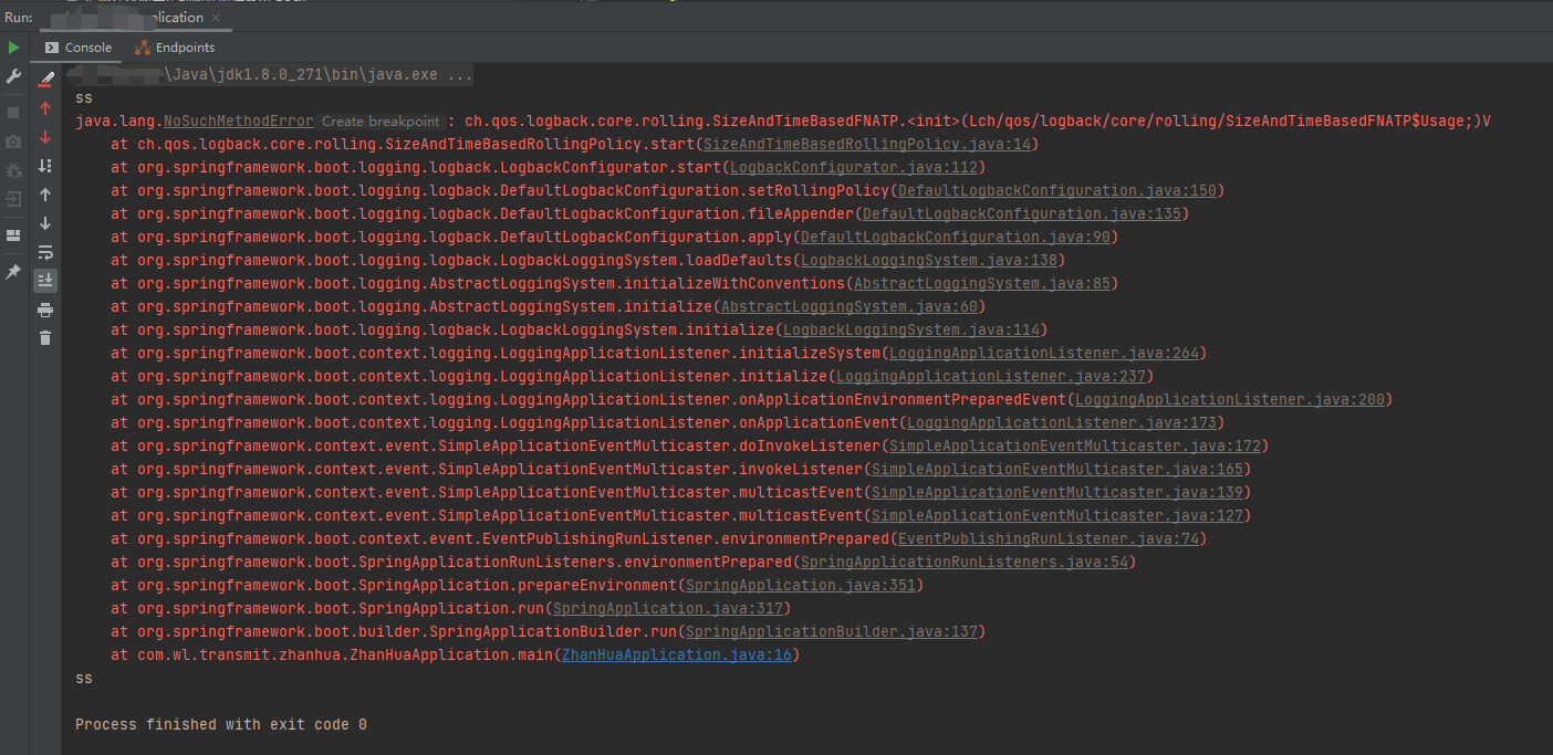 Process finished with exit code 1解决办法-CSDN博客