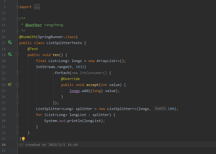 Javautillist 拆分为多个listjava List按照开始标记拆分成不同的list Csdn博客