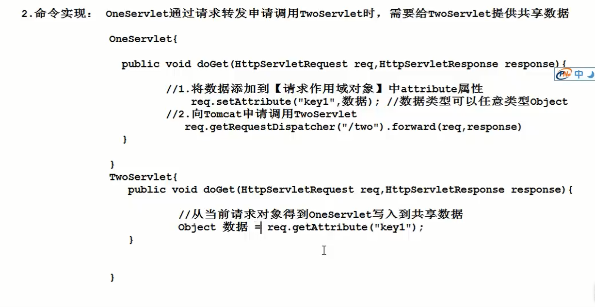 Servlet 重定向，请求转发，多个Servlet间的数据共享(ServletContext、Cookie、HttpSession和HttpServletRequest)_servlet通过 ...