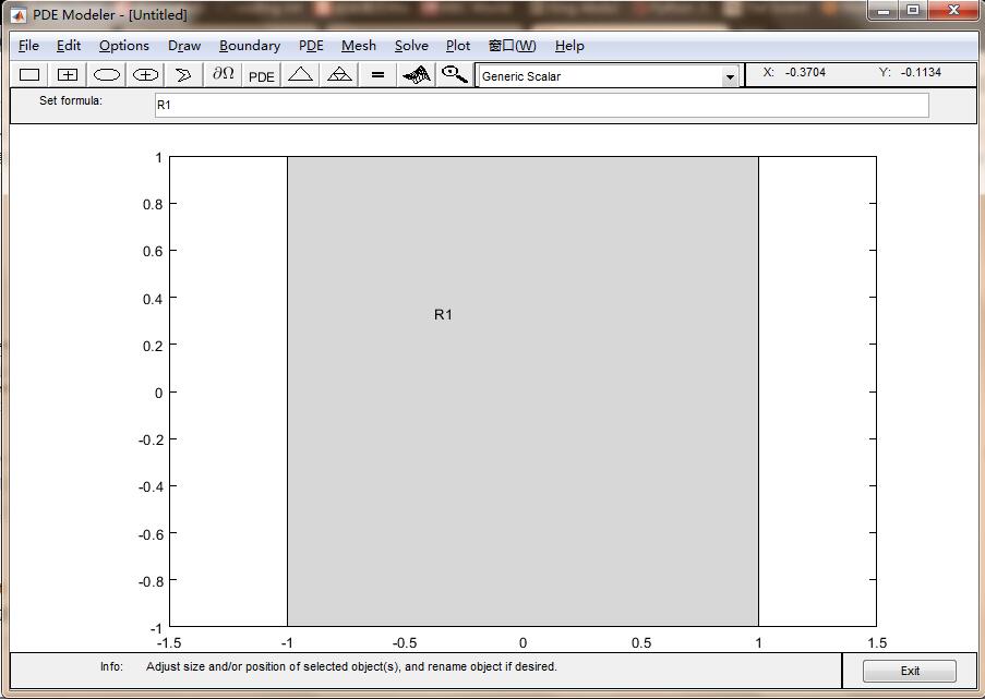 Matlab偏微分方程快速上手：使用pde有限元工具箱求解二维偏微分方程_matlab中pdetoolbox-CSDN博客