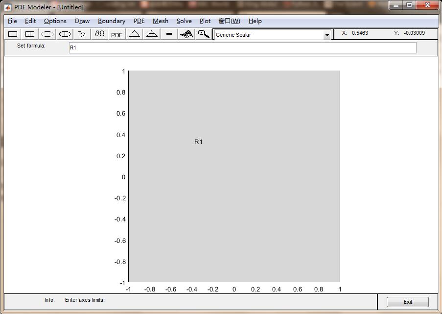 Matlab偏微分方程快速上手：使用pde有限元工具箱求解二维偏微分方程_matlab中pdetoolbox-CSDN博客