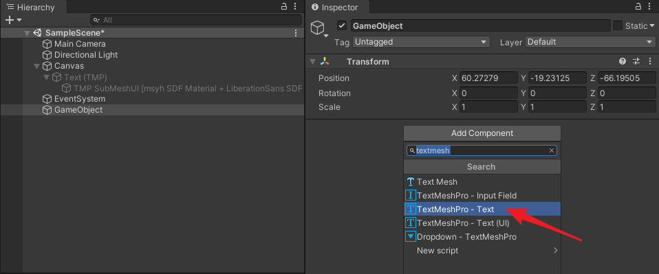【游戏开发实战】手把手教，Unity使用TextMeshPro显示字体_unity如何导入ttf字库-CSDN博客