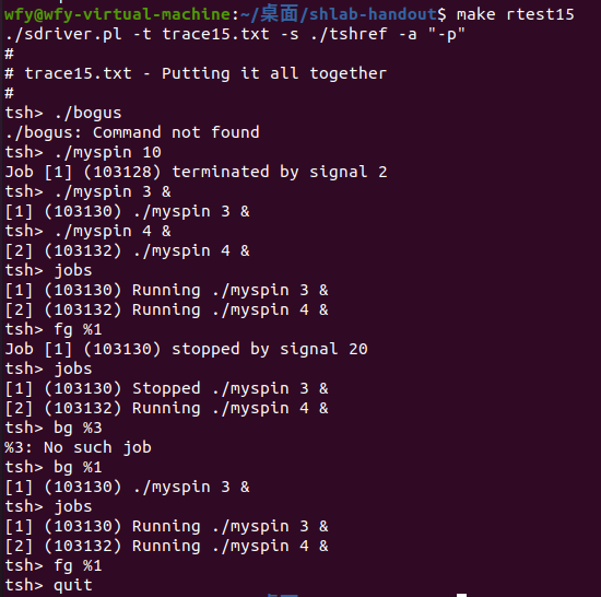 CSAPP Shell Lab 实验代码+16个test_csapp shell lab实验代码-CSDN博客