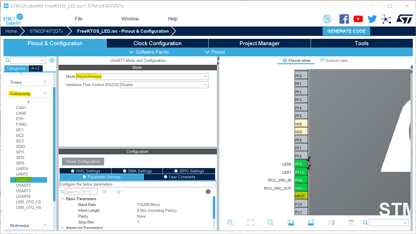 STM32-HAL库-printf函数重定向（USART应用实例）_hal库printf重定向-CSDN博客