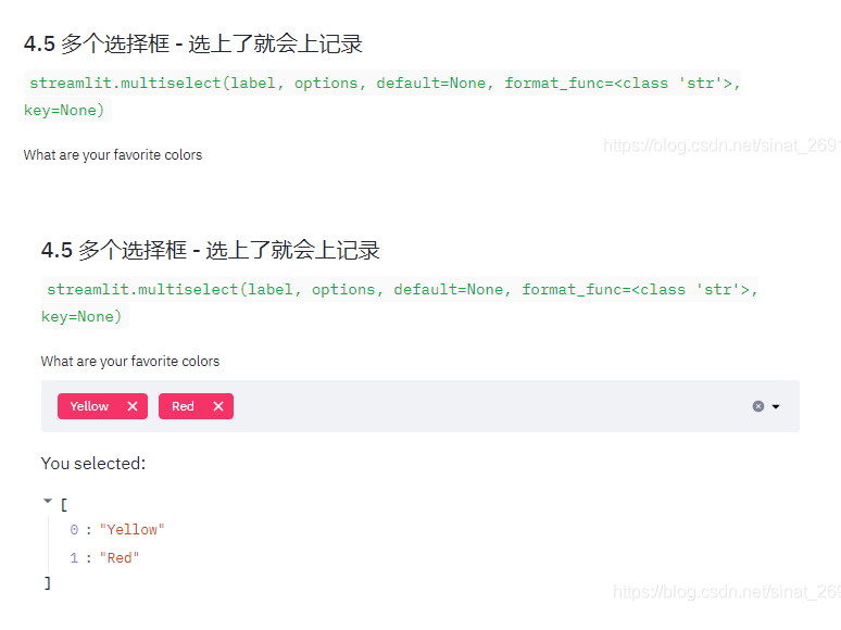 python︱写markdown一样写网页，代码快速生成web工具：streamlit 重要组件介绍（二）_用streamlit 写 ...